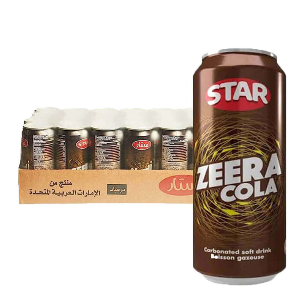 Star zeera cola Drink can - Soda Beverage Distributors