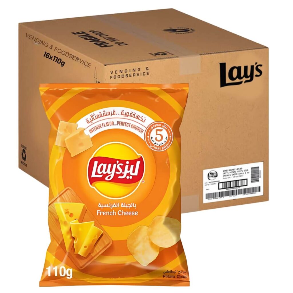 Lays Cheese Potato Chips - Martoo Wholesale in UAE