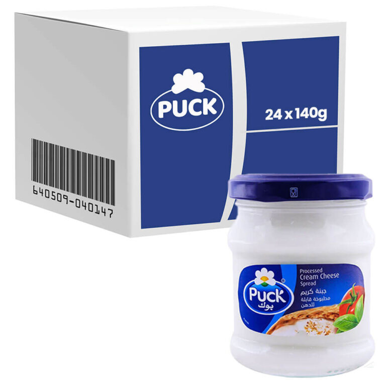 Puck Cream Cheese Spread Jar Small Size - Martoo Supplier UAE