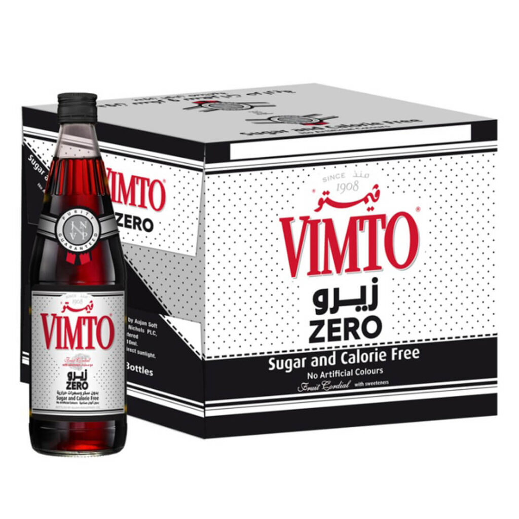Vimto Fruit Cordial Zero Drink - Martoo Wholesale Dubai