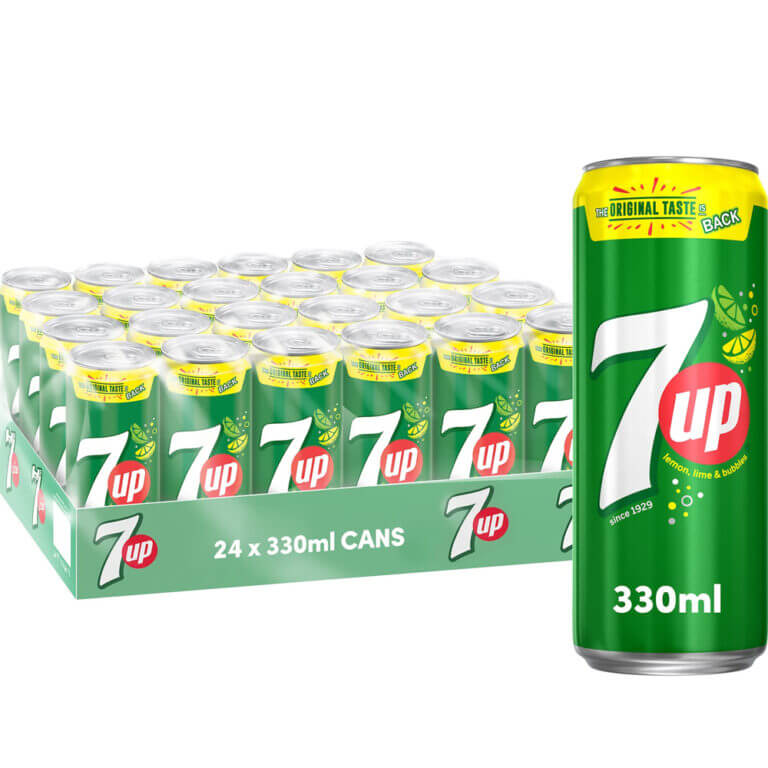 7UP Carbonated Soft Drink Can - Best Drink Wholesale