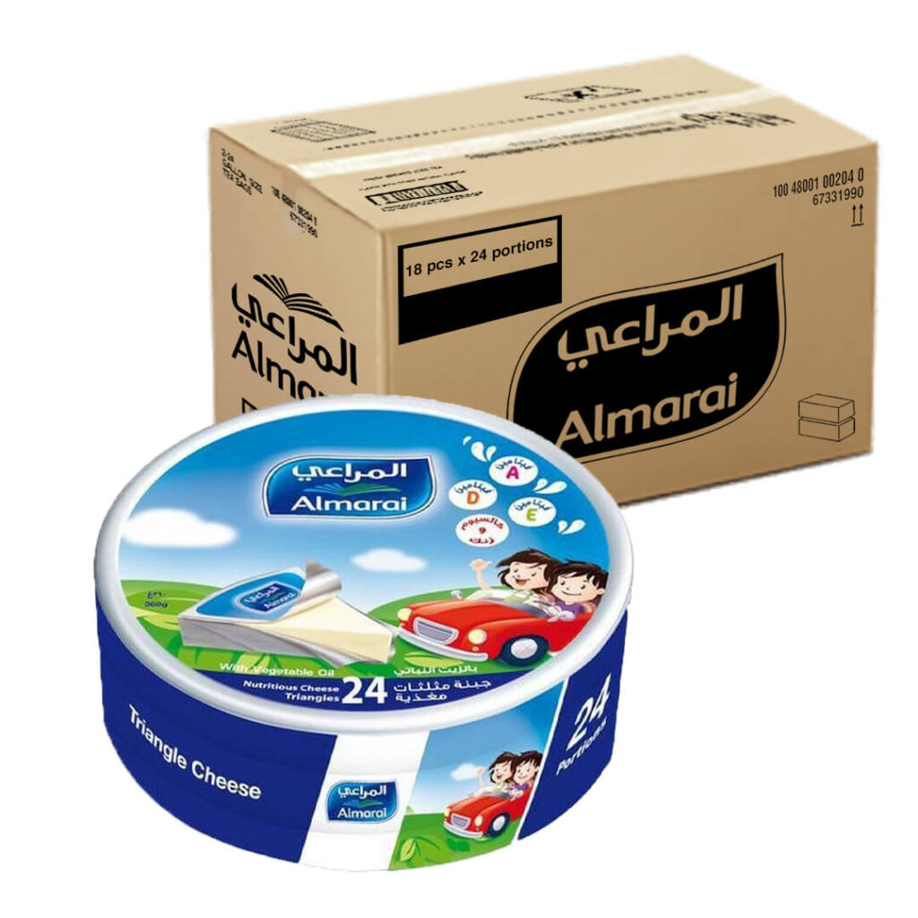 Almarai Portion Triangles Cheese - Exporters in UAE