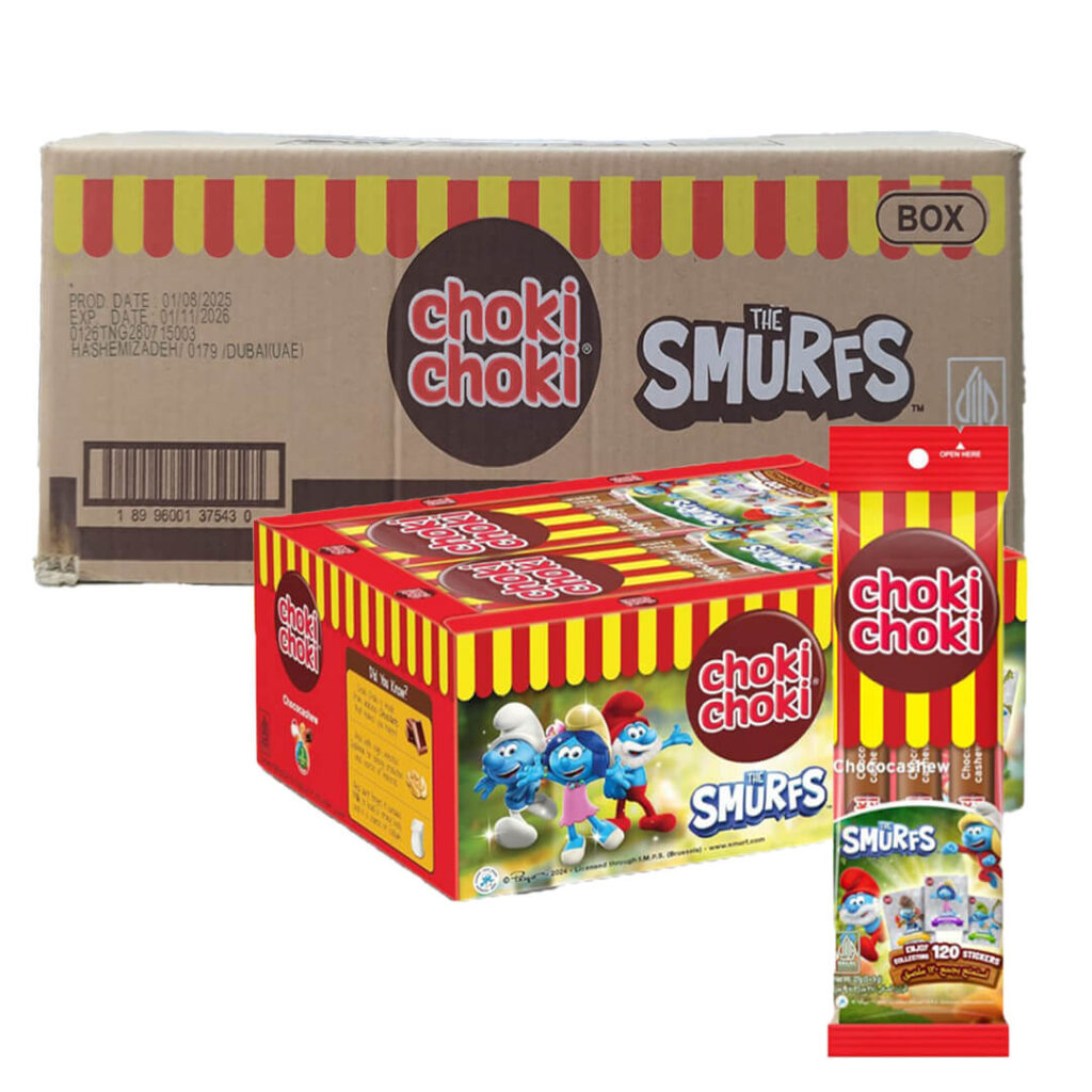 Choki Choki Chocolate Paste Stick 27g - The Smurfs Edition