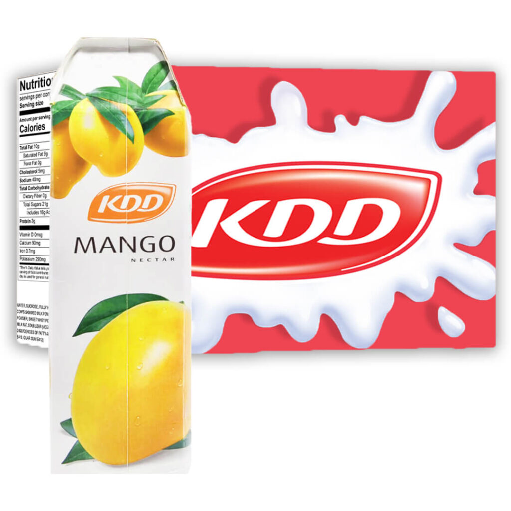 KDD Mango Juice 1L - Pure Mango Juice Bulk