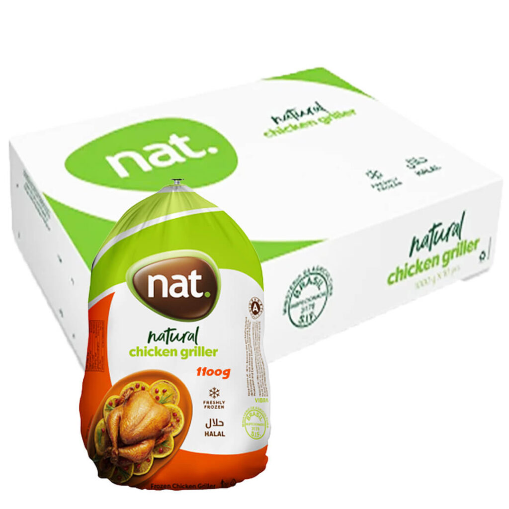 Nat Whole Chicken 1100g - Frozen food Wholesale