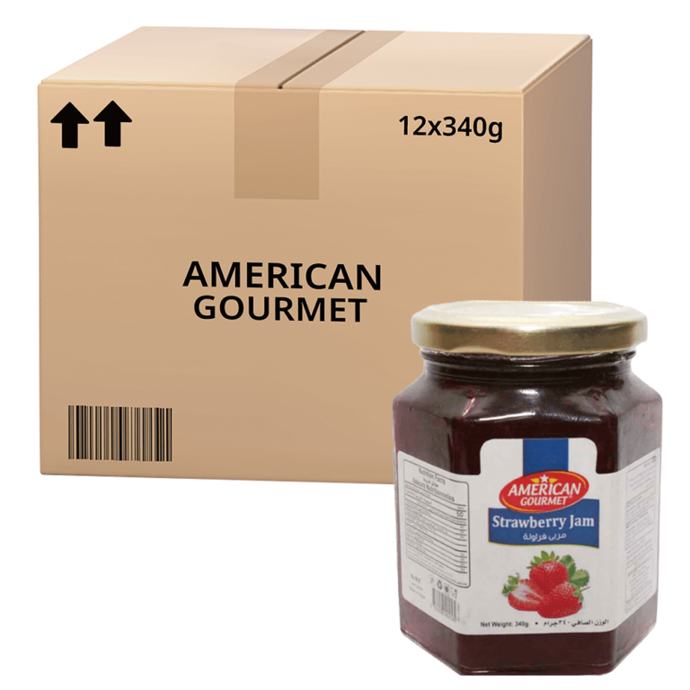 American Gourmet Strawberry Jam - Jam Supplier UAE