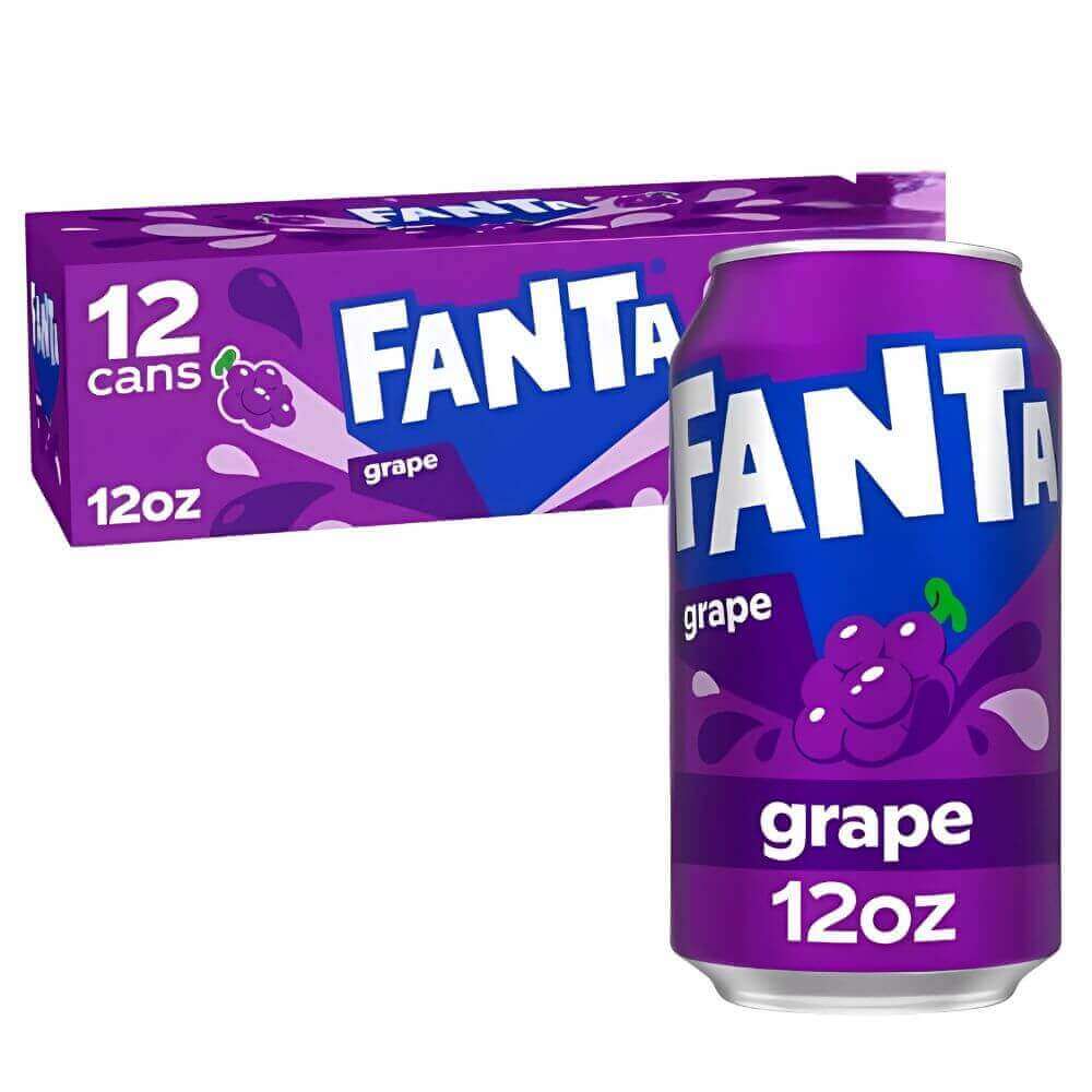 Fanta Grape Flavored Soda - Buy Grape Soda In Bulk