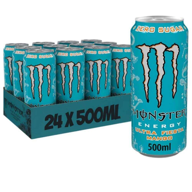 Monster Energy Drink Fiesta Mango - Mango Drink Canned