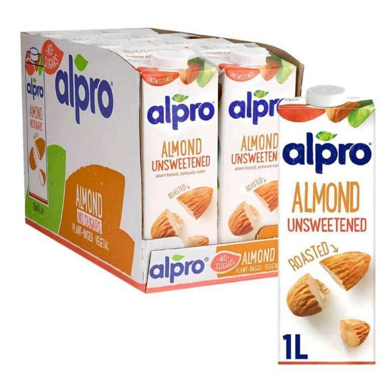 Alpro Roasted Almond Milk Unsweetened - Best Milk