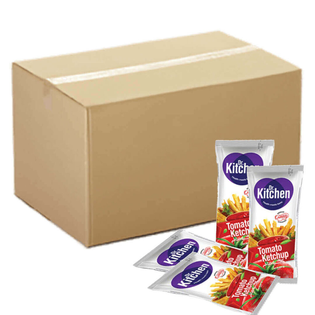 Ketchup Sachet Dr Kitchen 9g - Bulk Ketchup in Dubai