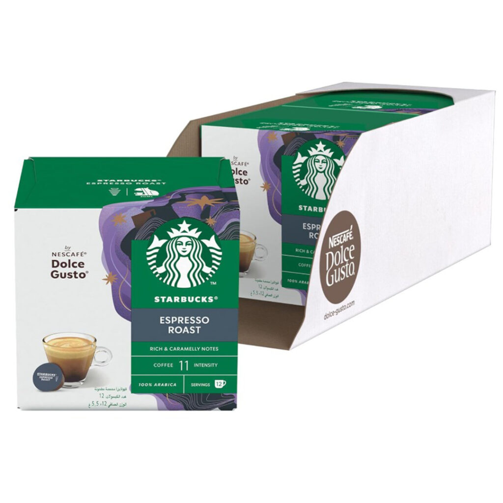 Starbucks Espresso Roast By Nescafe Coffee Capsules - Martoo Wholesale