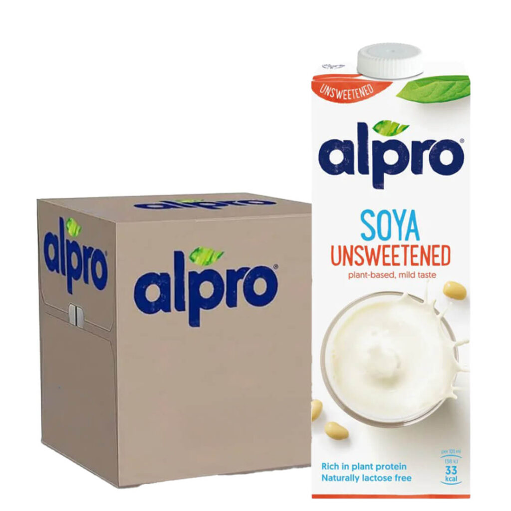 Alpro Soya Unsweetened Milk - Milk Exporters in Dubai
