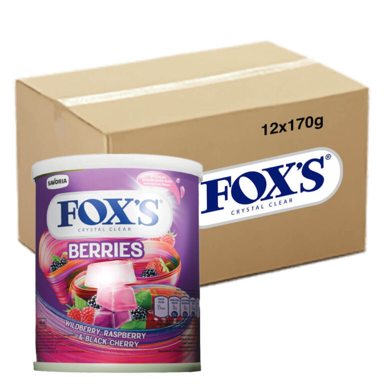 Fox's Crystal Clear Berries Candy Tin - Best Price Candy