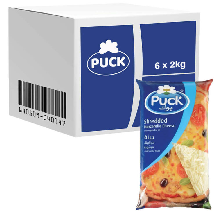 Puck Shredded Mozzarella Cheese - Cheese In Bulk