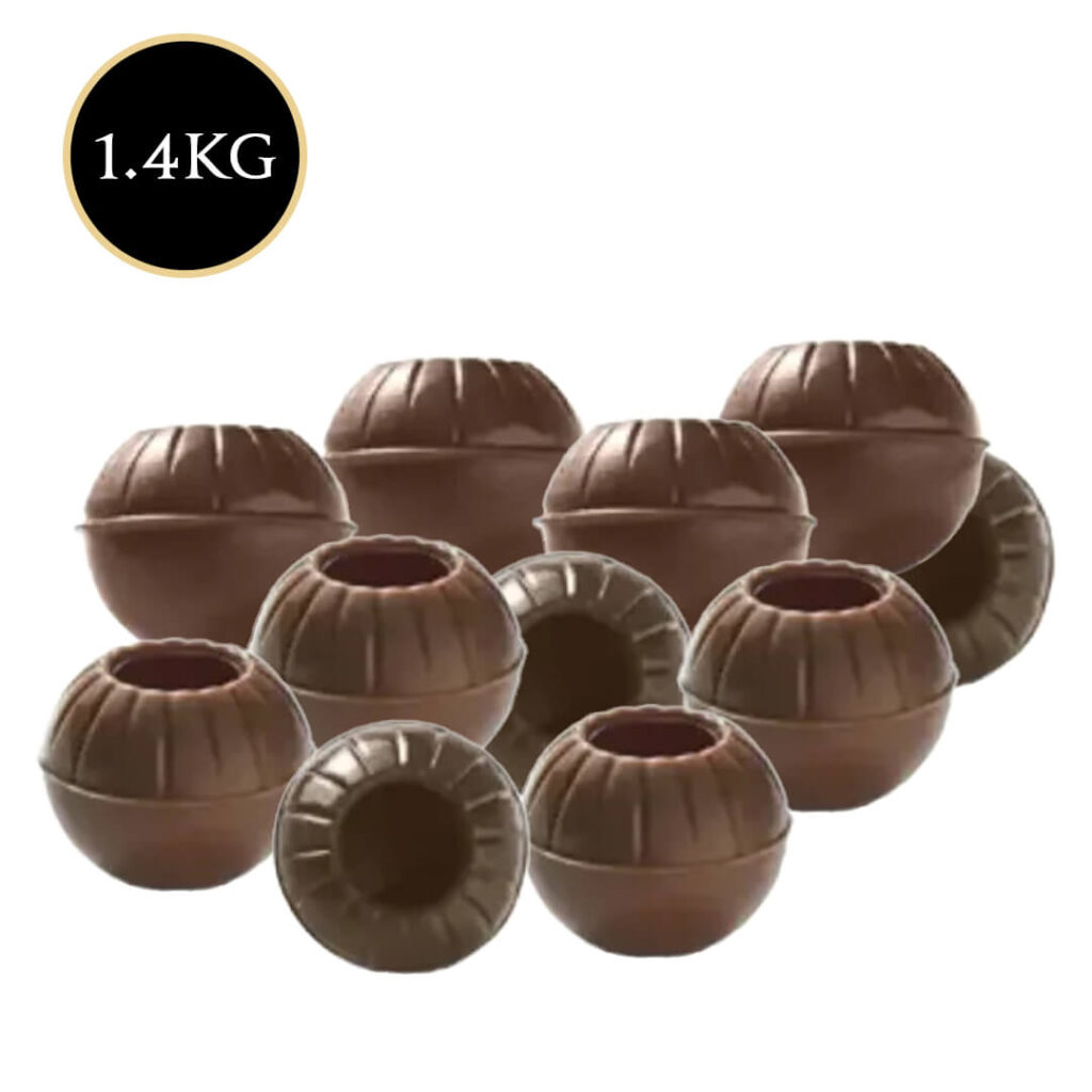 Rich Ribbon Truffle Shells Milk 25mm - Shop in Bulk