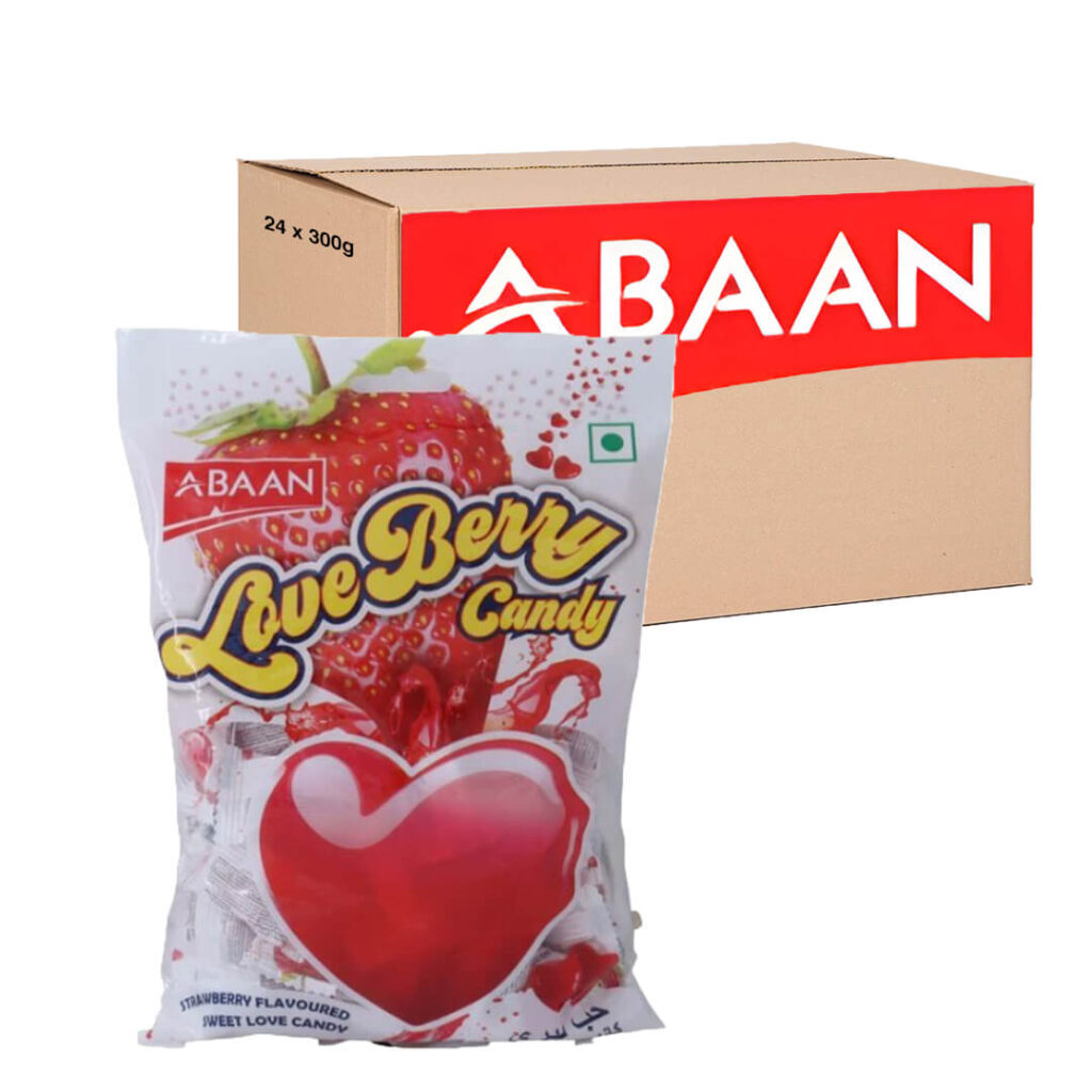 Abaan Love Berry Candy - Candies Wholesaler