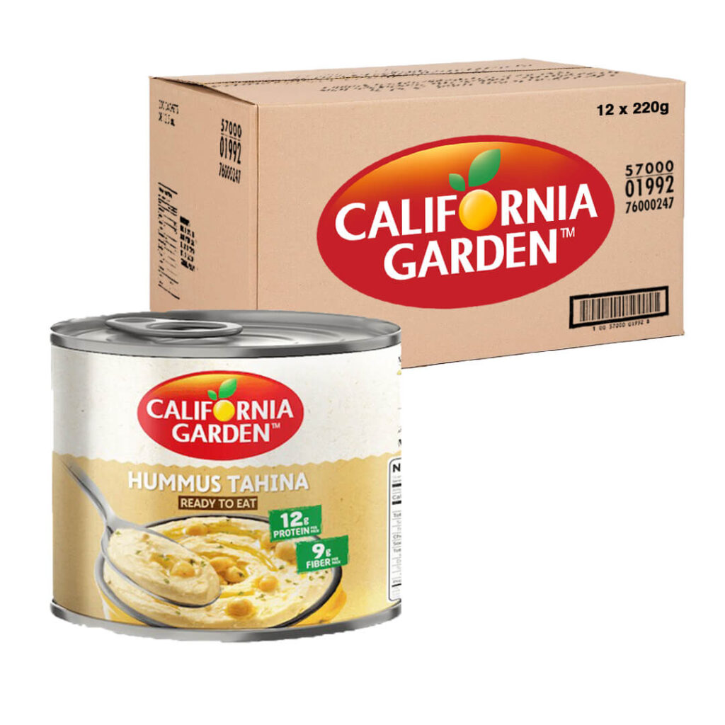 California Garden Hummus Tahina 220g - Martoo Wholesale
