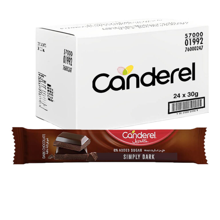 Canderel Chocolate Simply Dark 30g - Order in Bulk