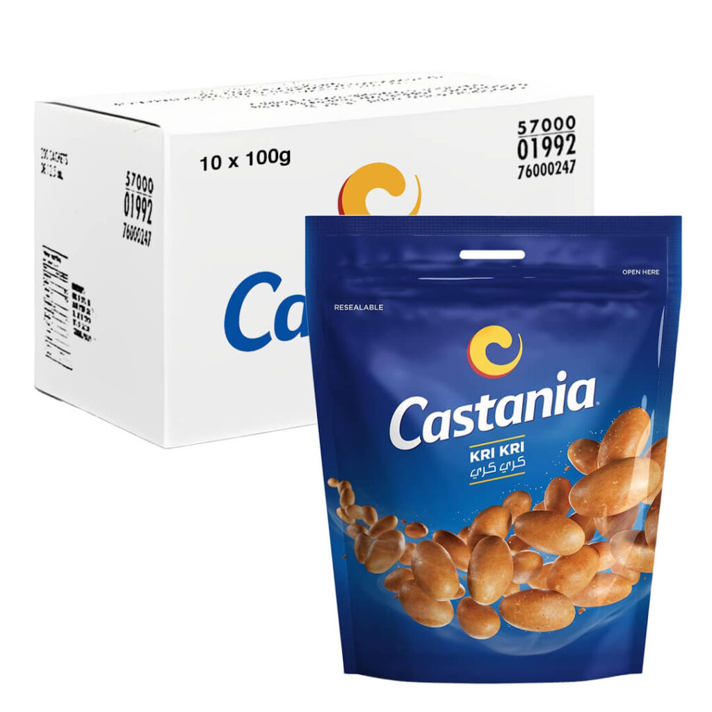 Castania Kri Kri Peanuts 100g - Online Supplier in UAE
