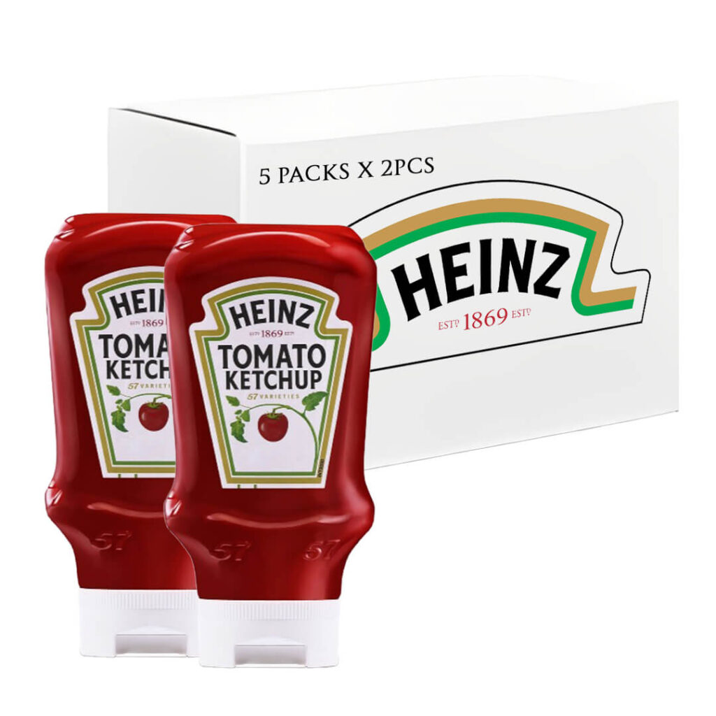 Heinz Tomato Ketchup 400g Pack of 2 - Purchase Now
