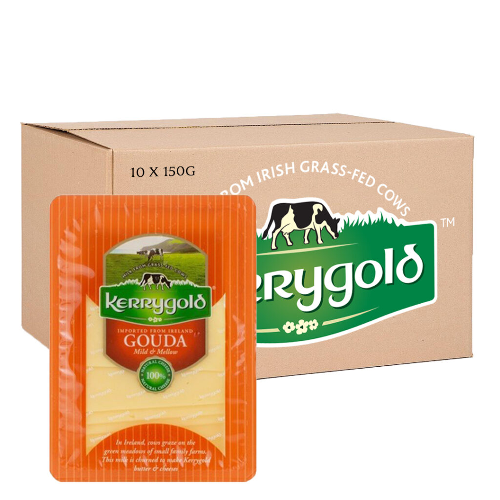 Kerrygold Gouda Cheese Slices 150g - UAE Store