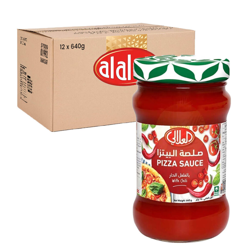 Al Alali Pizza Sauce with Chili 640g