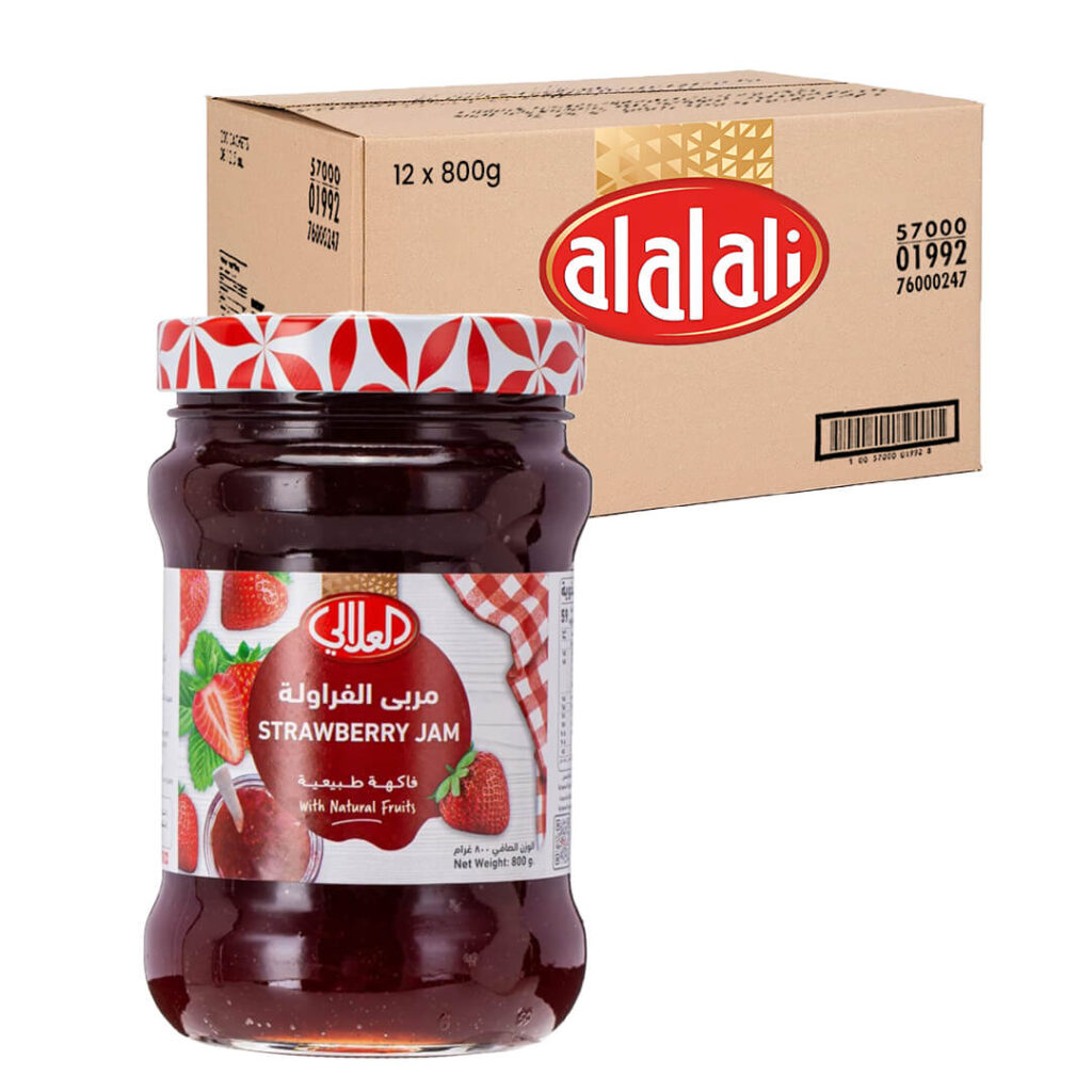 Al Alali Strawberry Jam 12x800g - Fast Delivery Across UAE