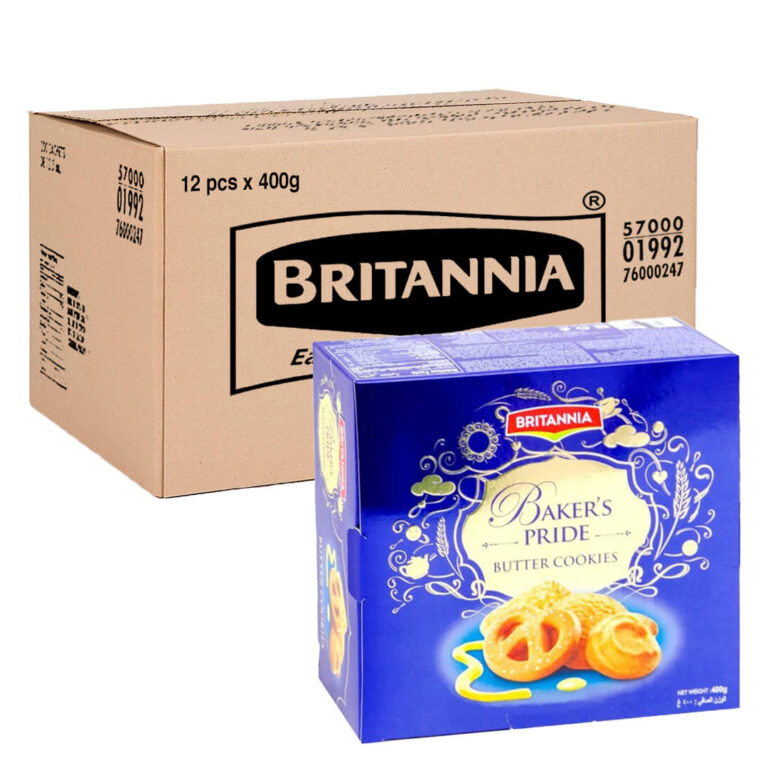 Britannia Baker Pride Butter Cookies Box - Martoo Wholesale