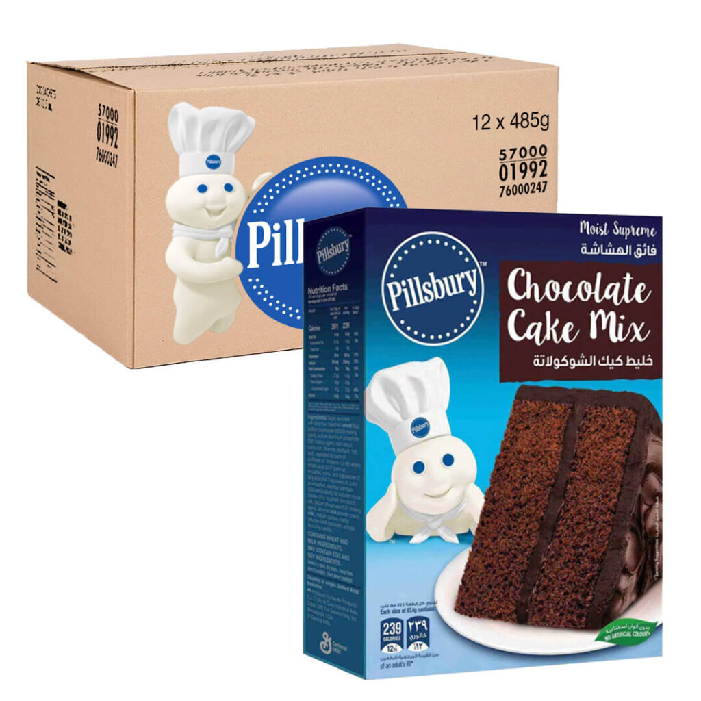 Pillsbury Chocolate Cake Mix - Wholesale Store UAE
