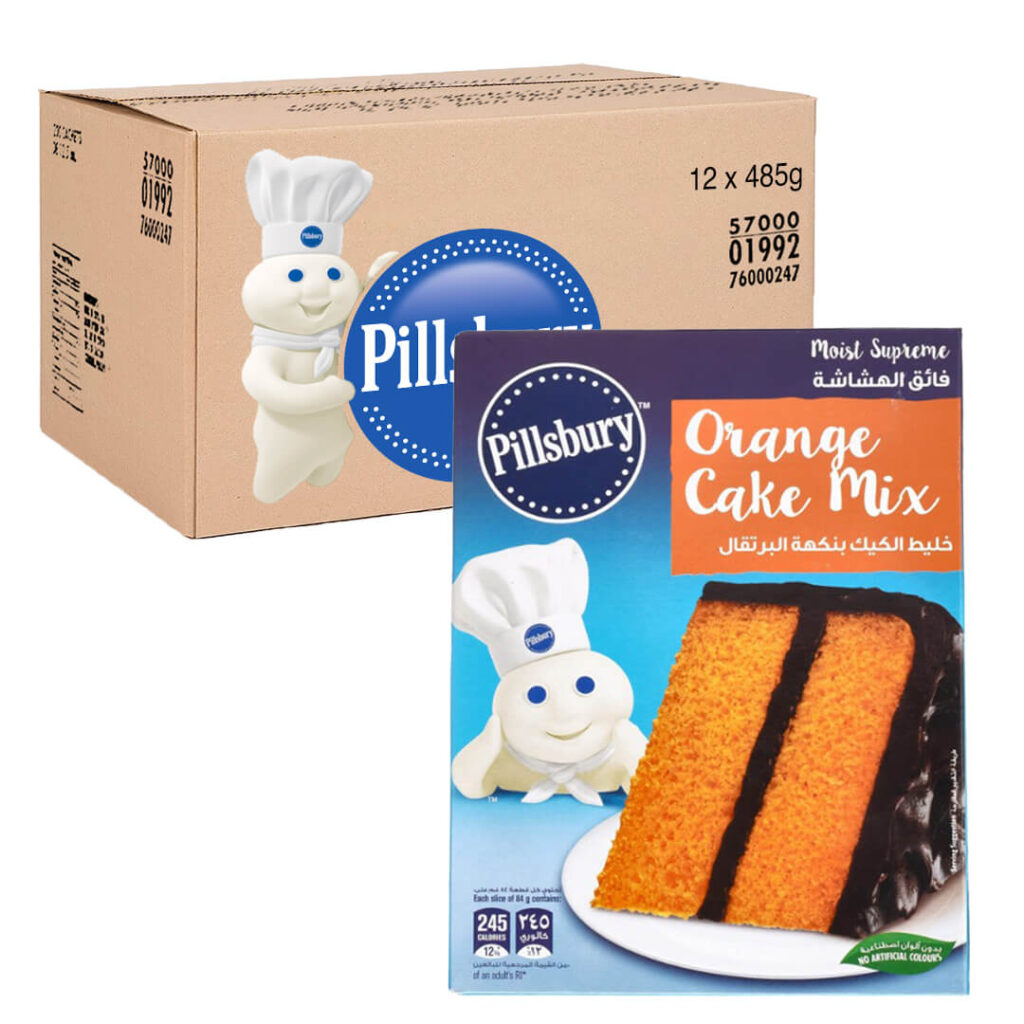 Pillsbury Orange Cake Mix - Martoo Wholesale Dubai
