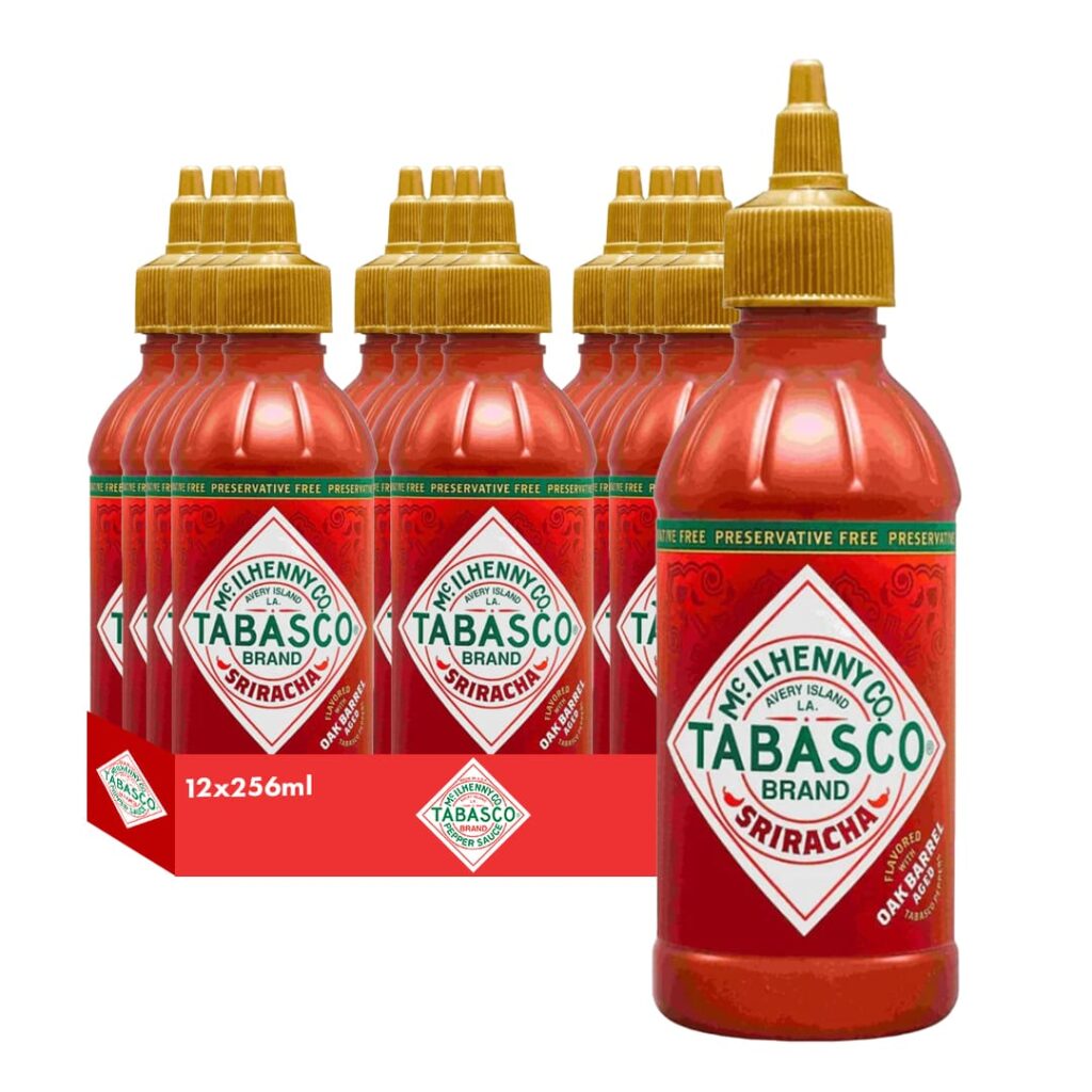 Tabasco Sriracha Sauce 256ml - Martoo Wholesale Dubai